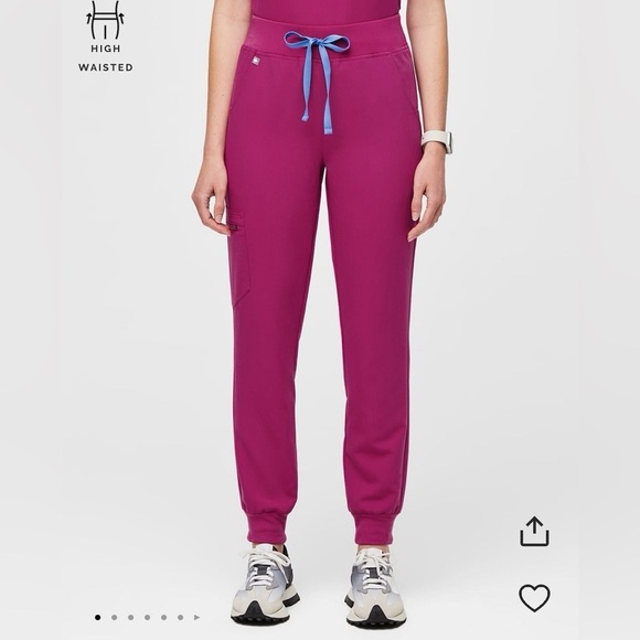 Figs | Pants & Jumpsuits | Figs Zamora Jogger Scrub Pants Raspberry ...